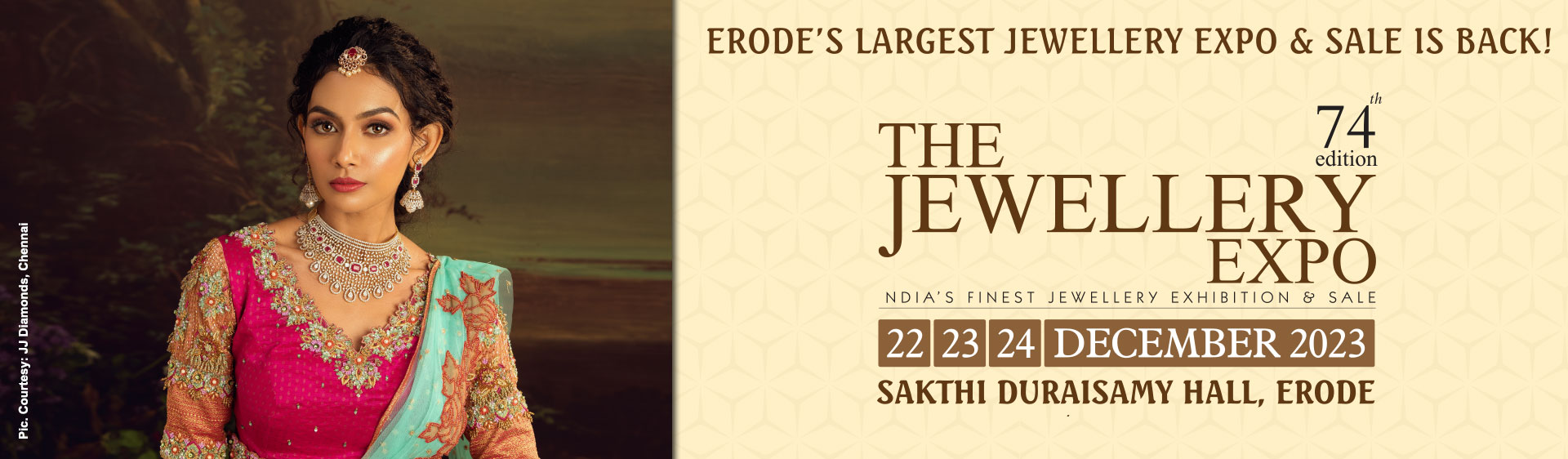 The Jewellery Expo is India’s most alluring jewellery exhibition and sale. This is the flagship ...